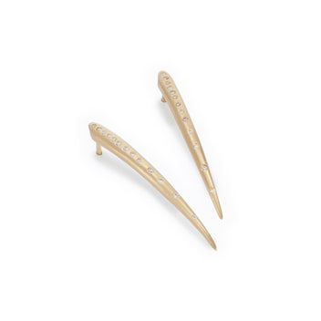 diamond ankole studs – Marion Cage