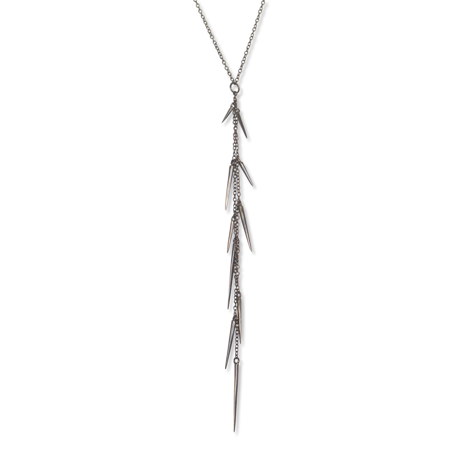 small point long drop necklace – Marion Cage